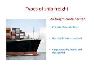 logistics by waterways | PPTX