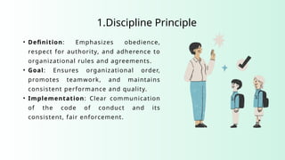 14 Management Principles by Henri Fayol (Overview) | PPTX