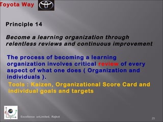 14 Management Principles : Toyota Way | PPT
