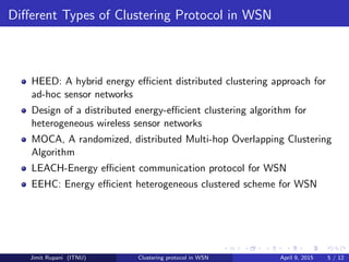 clustering protocol in WSN:LEACH | PDF