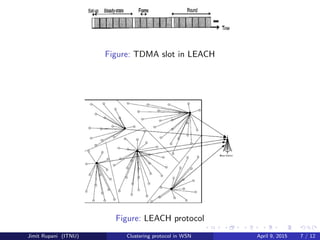 clustering protocol in WSN:LEACH | PDF
