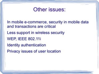 Mobile / Nomadic Databse | PPT