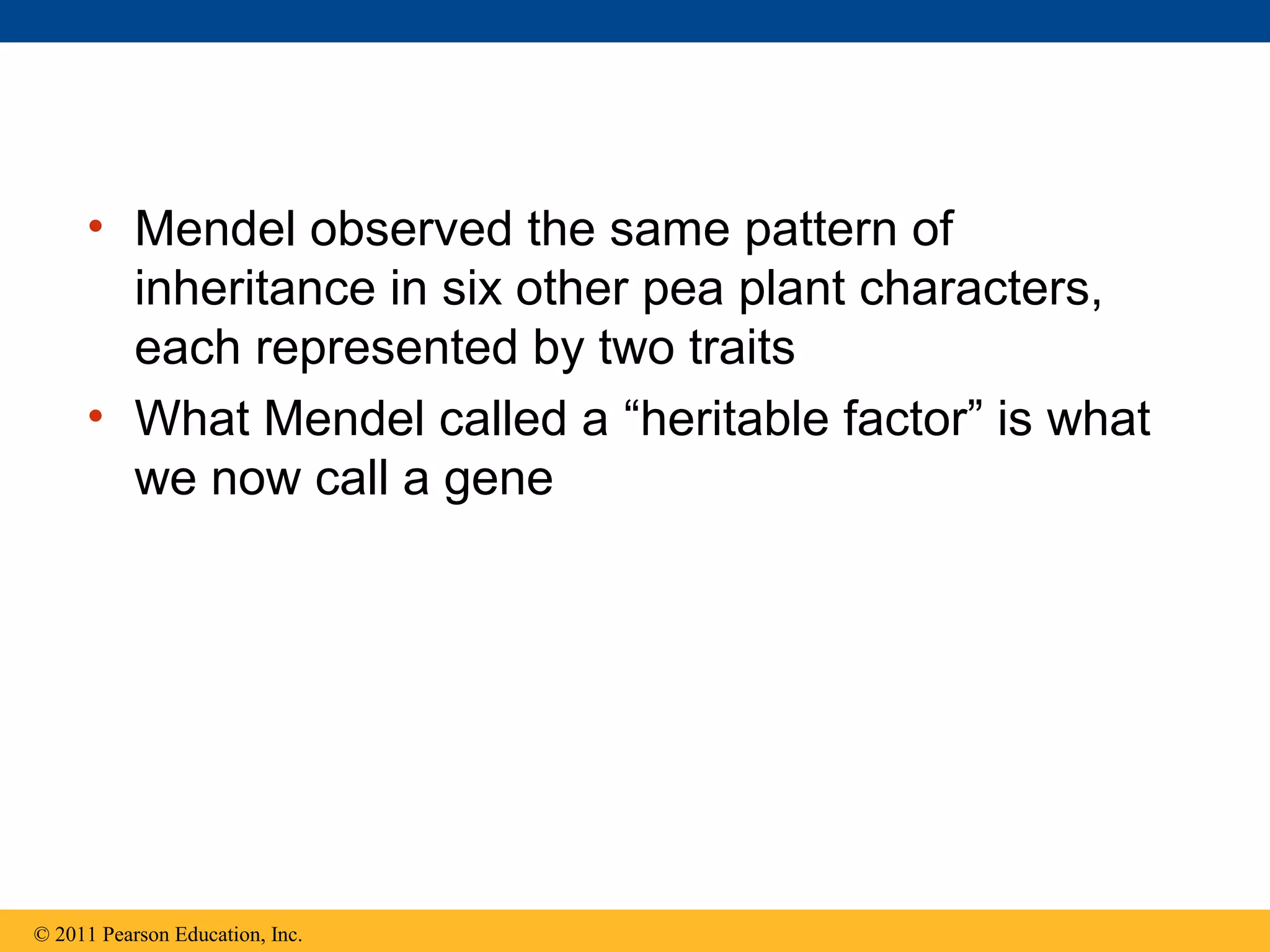 14 mendel and the gene idea | PPT