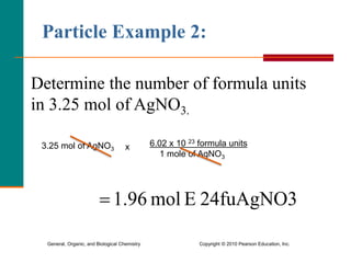 A brief introduction to the mole concept | PPTX | Chemistry | Science