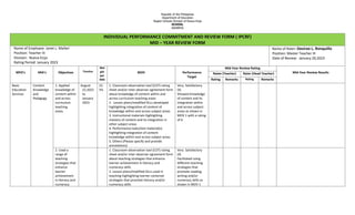 14 MIDYEAR REVIEW FORM.docx | Education industry | Industries