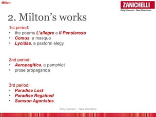 14_milton.ppt about John Milton it's life & book written | PPT