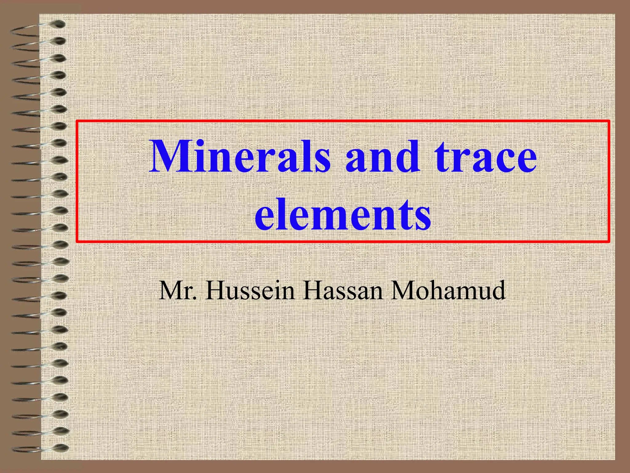 14 Min & trace elements for clinical chemistry .ppt