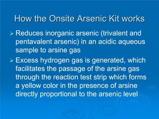 14-minute Arsenic test | PPT