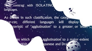 14 morphological typology | PDF