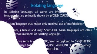 14 morphological typology | PDF