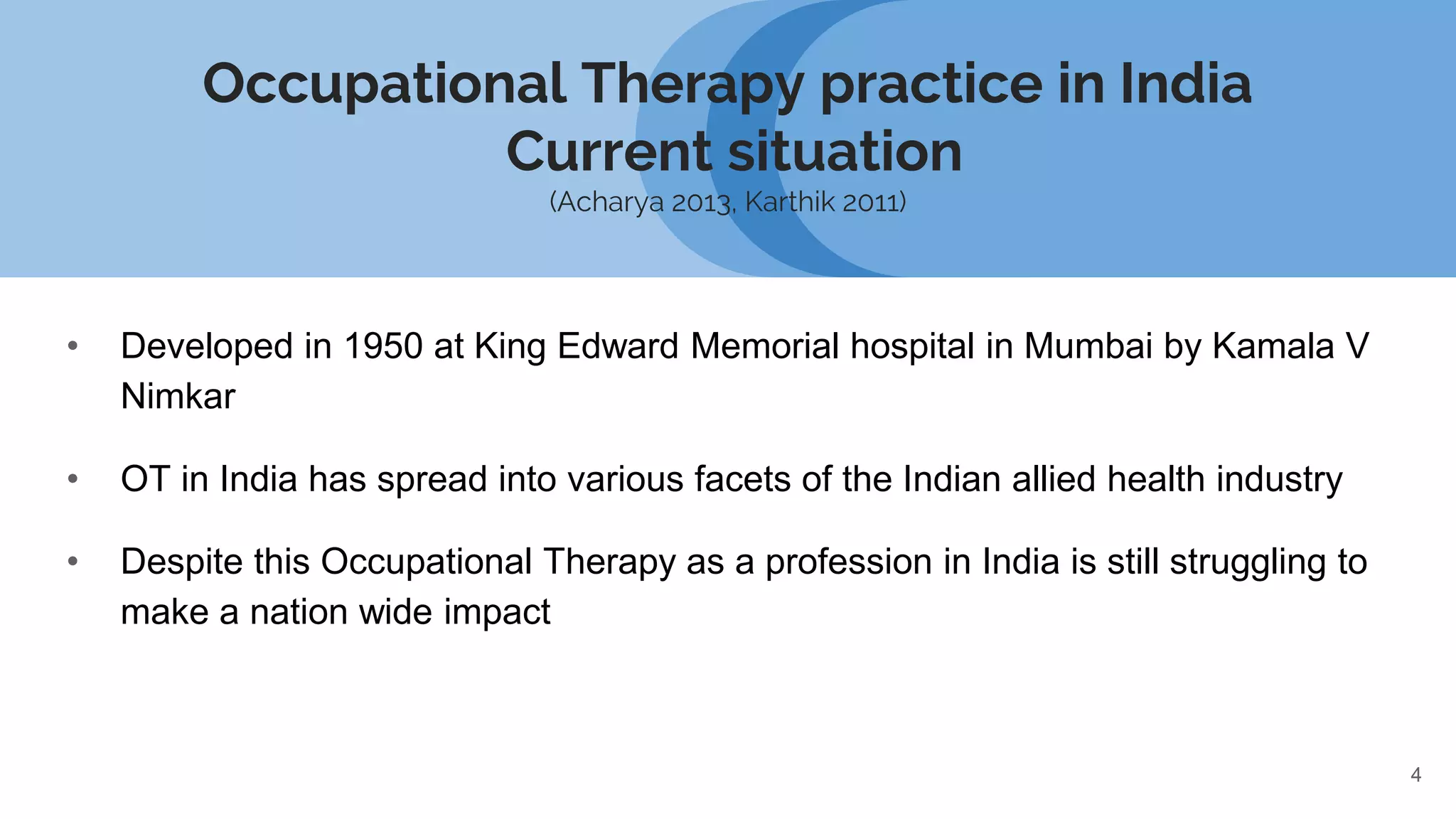 Building relevant and current OT practice in India | PPTX