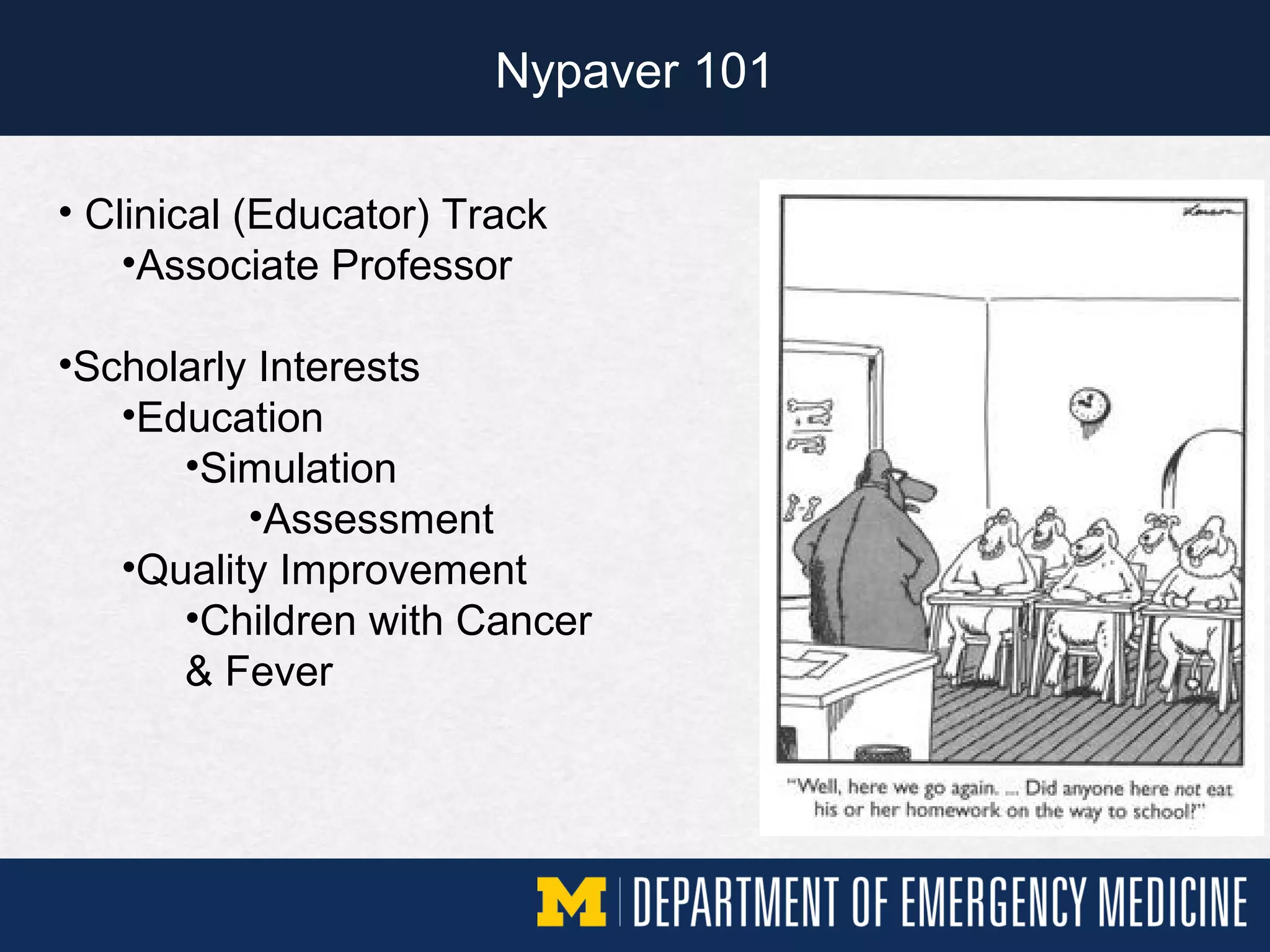 Presentation by Michele Nypaver | PPT