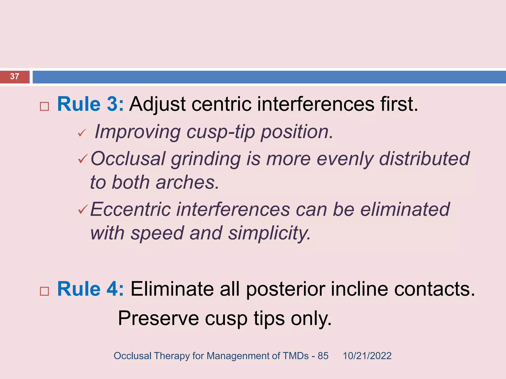 14 Occlusal therapy for management of TMDs.pptx