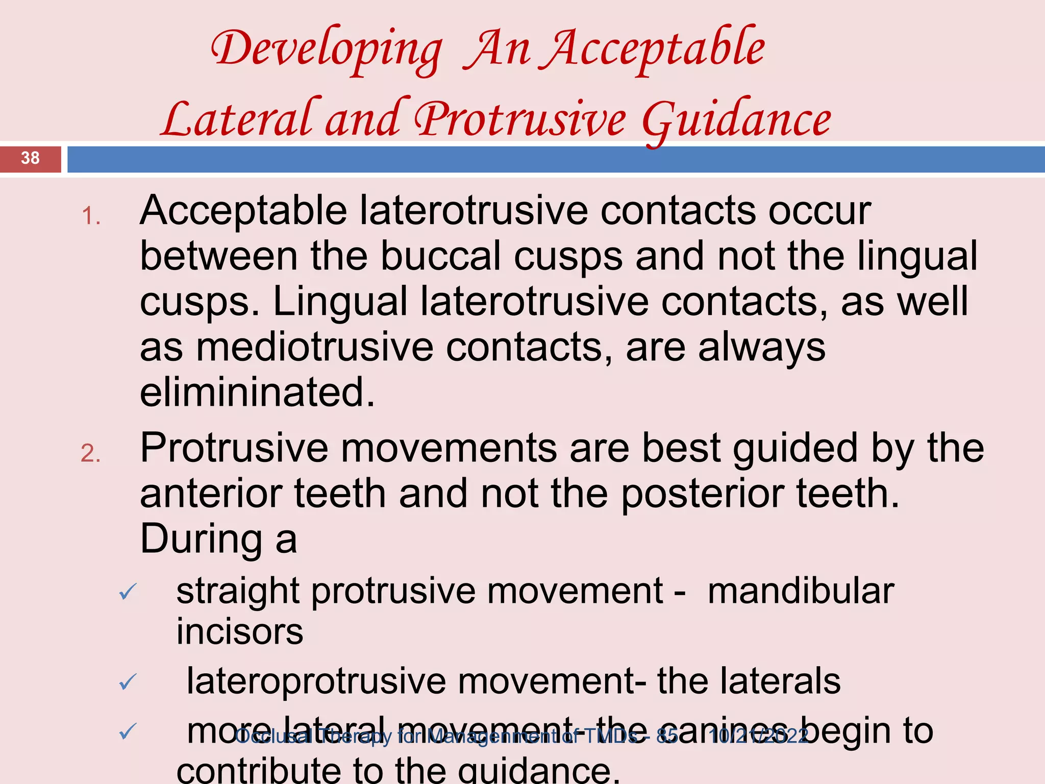 14 Occlusal therapy for management of TMDs.pptx