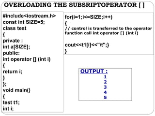 14 operator overloading | PPT