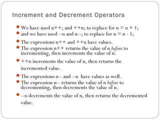 14 operator overloading | PPT