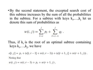 14_OptimalBinarySearchTree.ppt