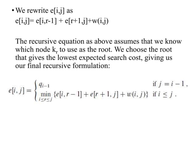 14_OptimalBinarySearchTree.ppt