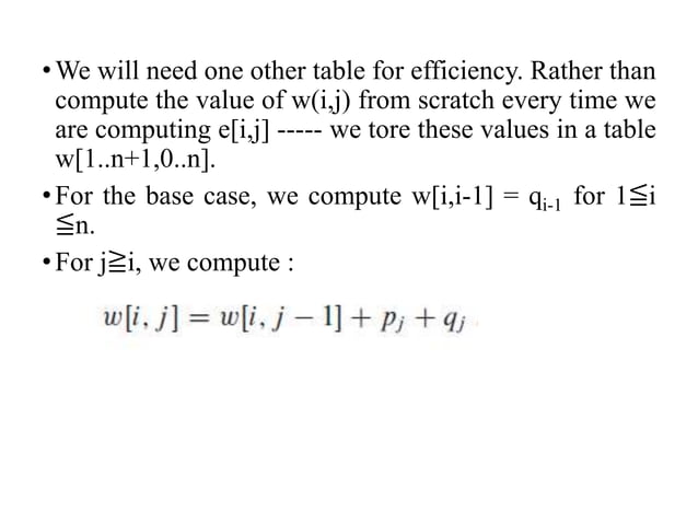 14_OptimalBinarySearchTree.ppt