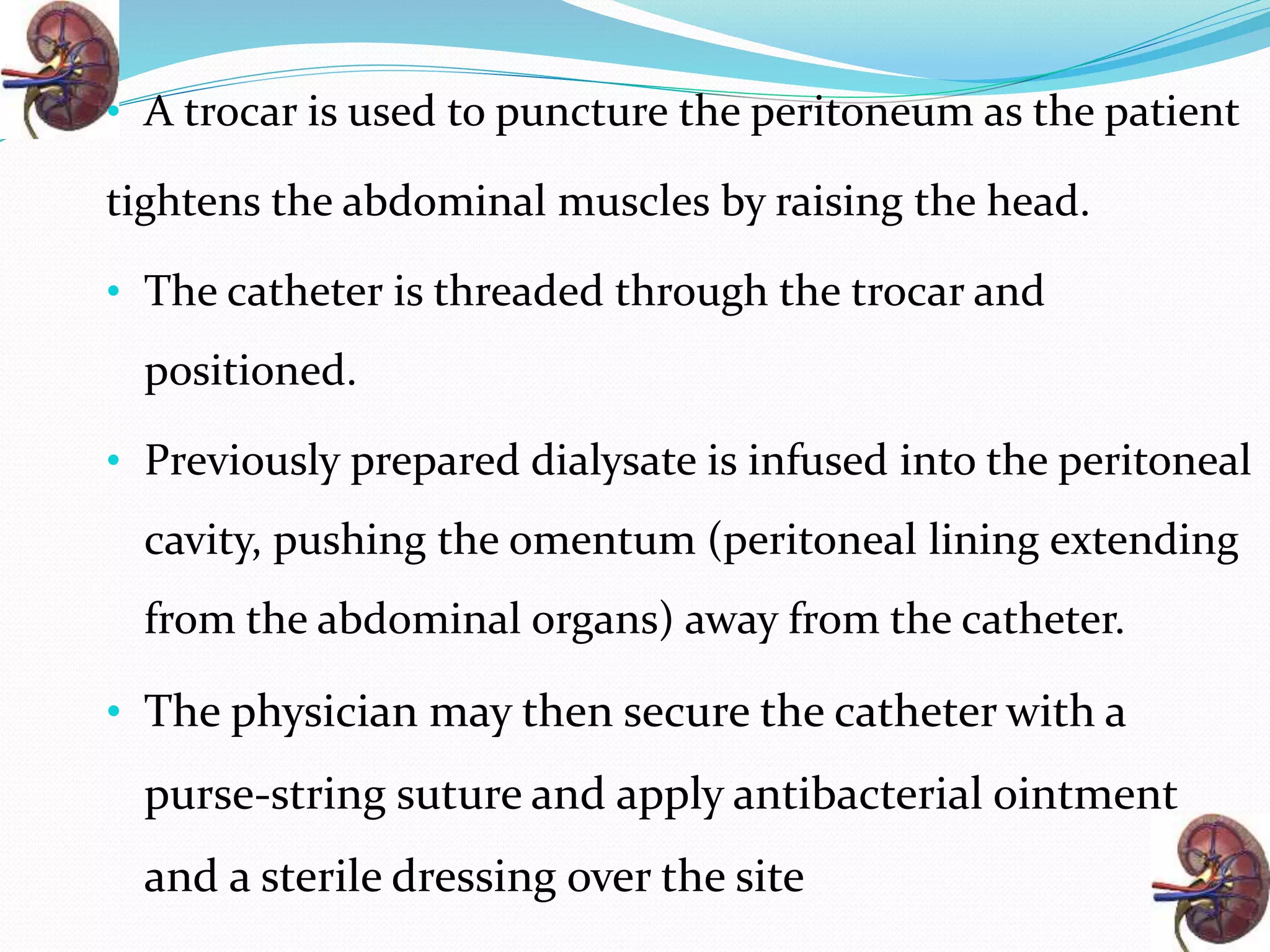 14 peritoneal dialysis | PPTX