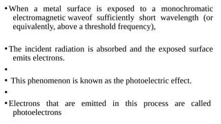 14 Photoelectric Effect.pdf presentation | PDF
