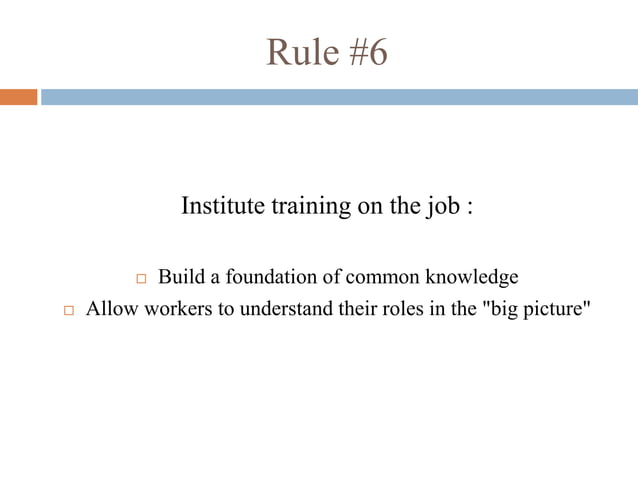 Deming’s 14 Points on Total Quality Management - TQM - W. Edwards ...