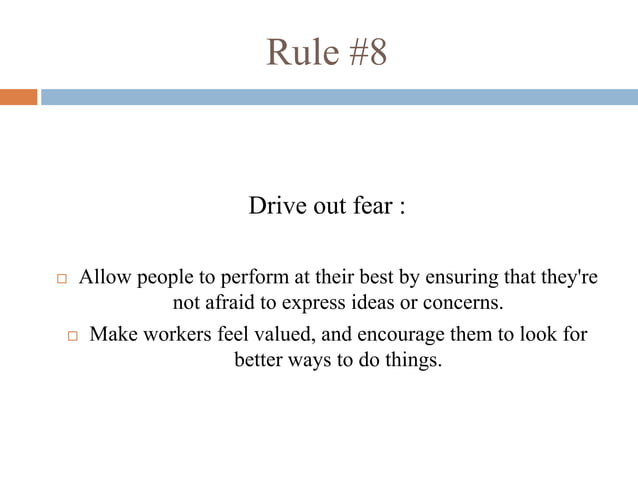 Deming’s 14 Points on Total Quality Management - TQM - W. Edwards ...
