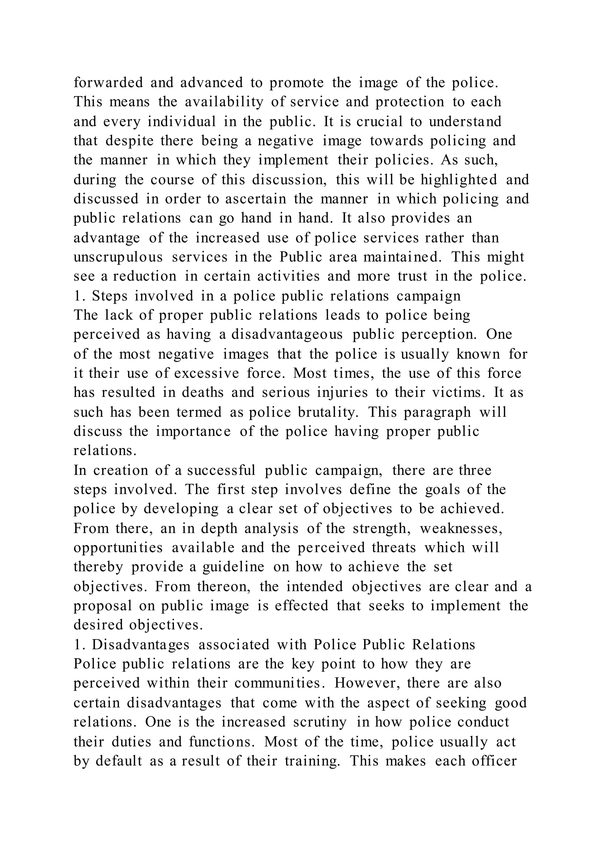 14Police and Public Relations DraftShunaRoll | DOCX