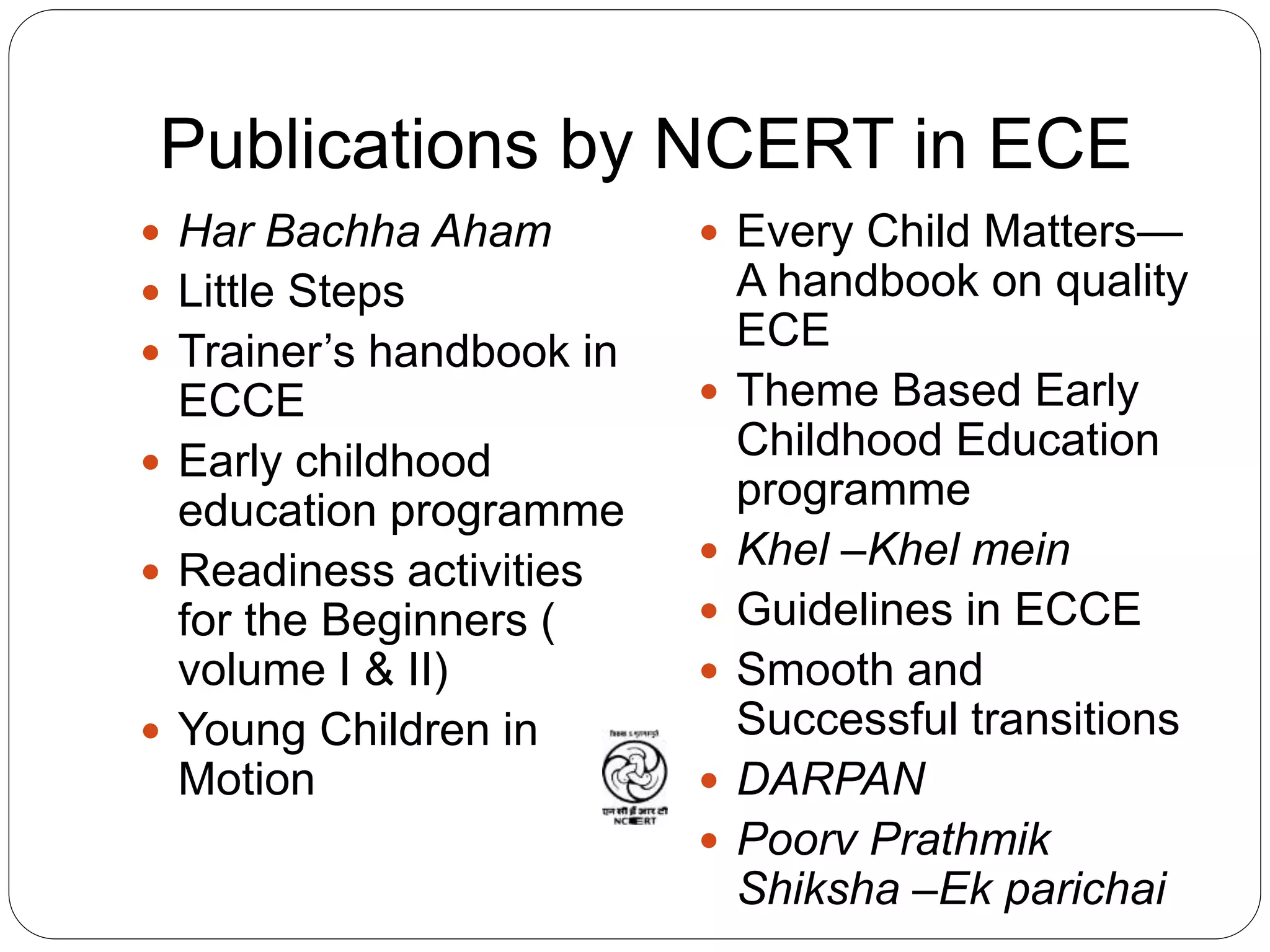 Module 14: Pre-School Education | PPTX