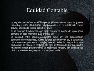 Principios de Contabilidad Generalmente Aceptados | PPSX