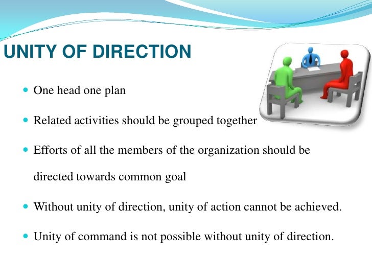 Unity Of Direction