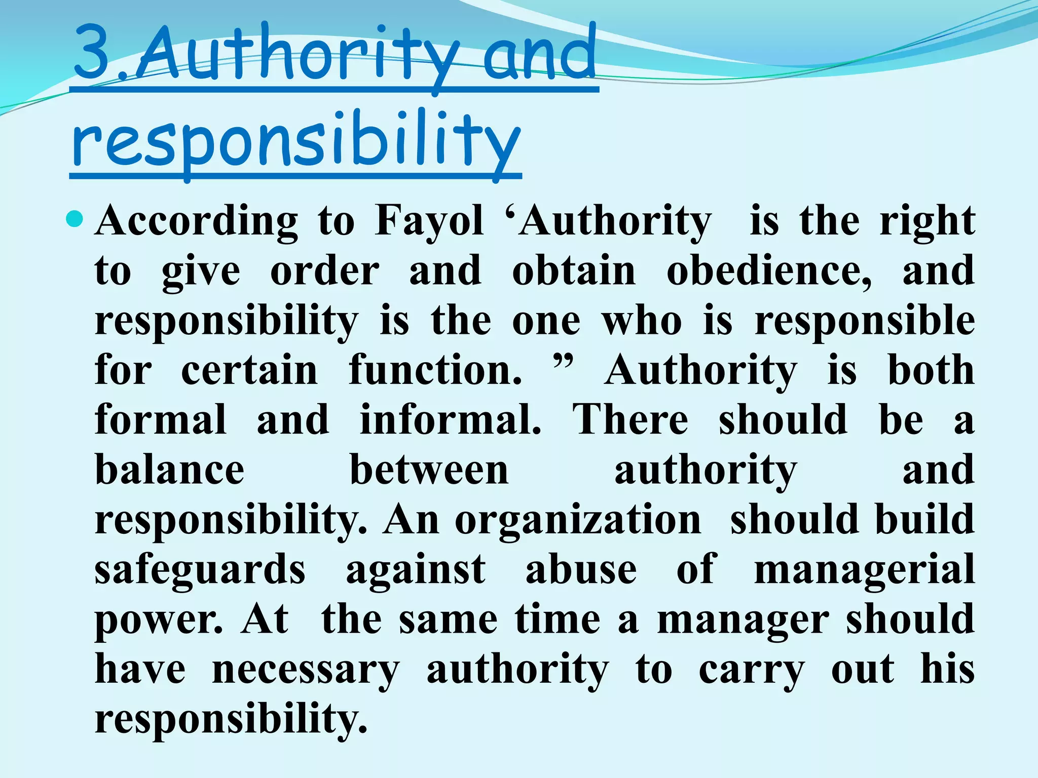 14 principles of management | PPTX | Business Administration | Business