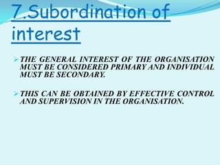 14 principles of management | PPTX
