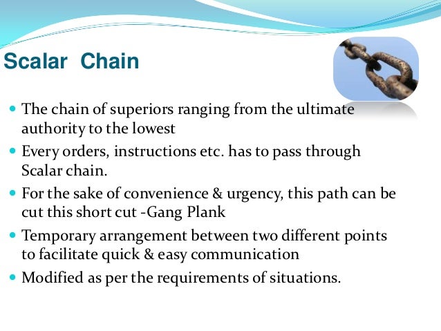Scalar Chain Quotes