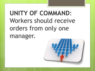 14 principles of management by Henri Fayol | PPTX