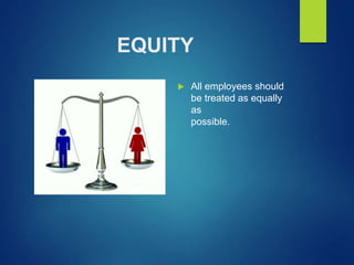 Equity Principle Of Management