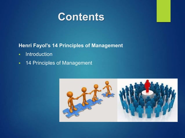 14 principles of management | PPTX | Executive Leadership & Management ...
