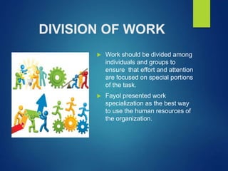 14 principles of management | PPTX