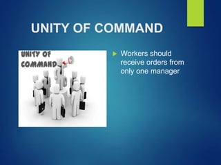 14 principles of management | PPTX