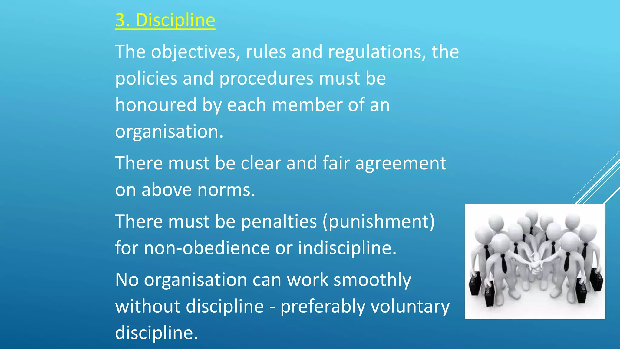 14 principles of management | PPTX