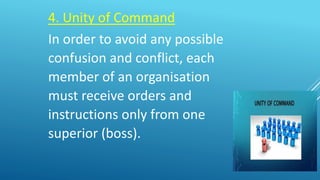 14 principles of management | PPTX