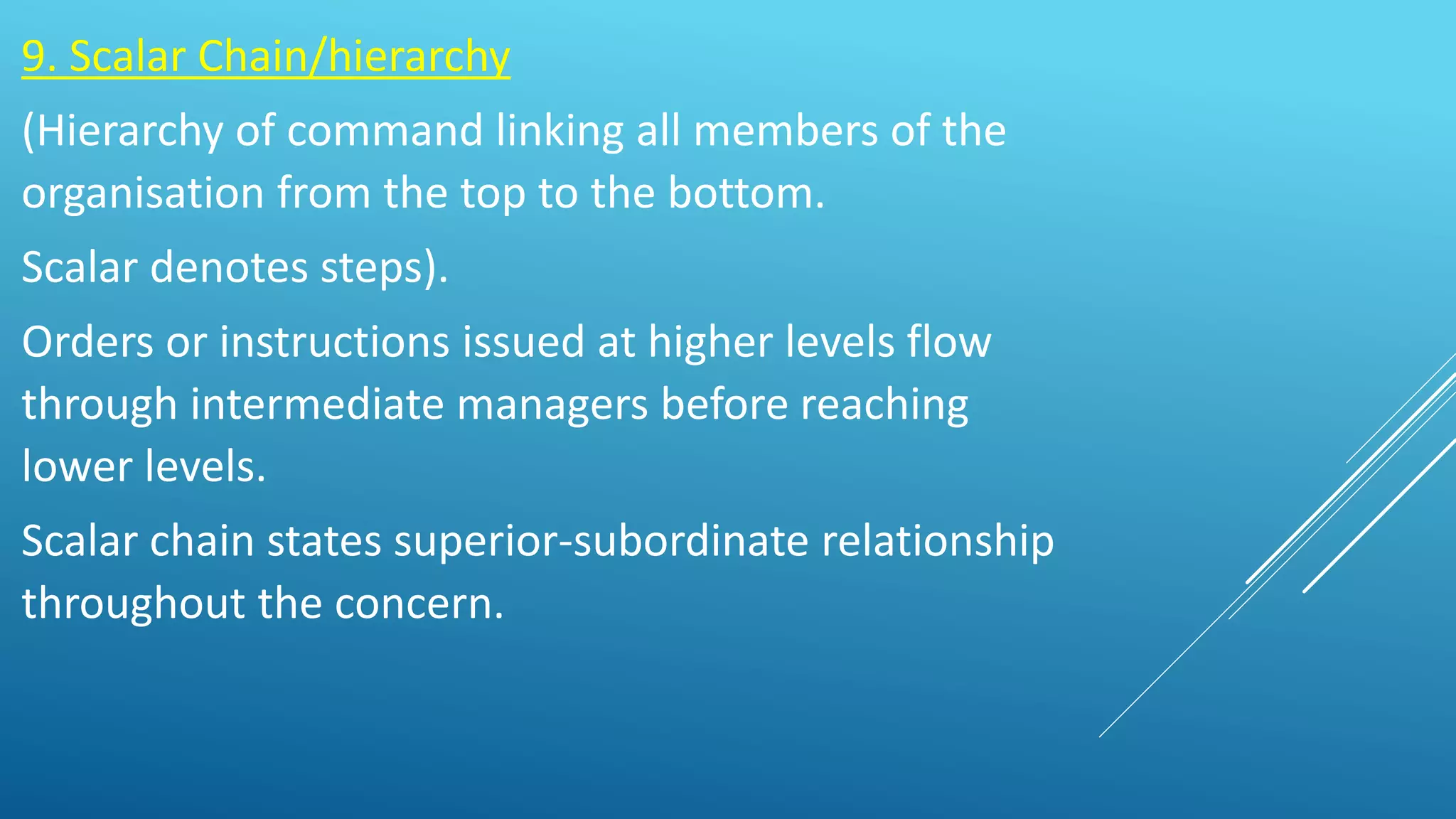 henry 14 principles of management | PPTX