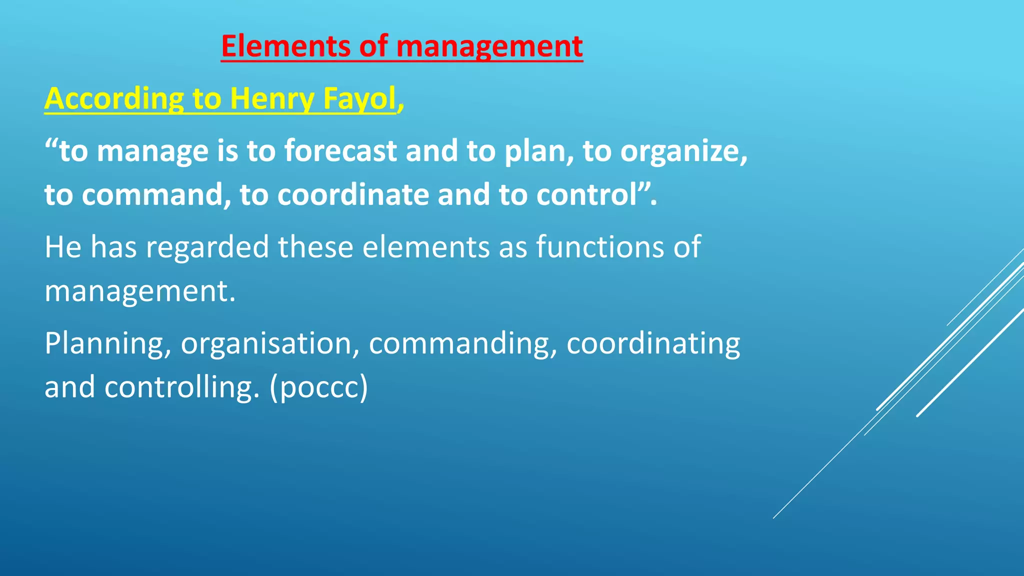 henry 14 principles of management | PPTX