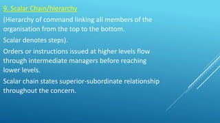 henry 14 principles of management | PPTX