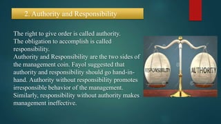 14 principles of management | PPTX