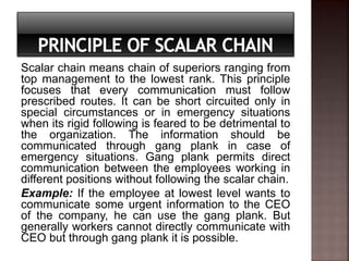 14 principles of management by henri fayol | PPTX