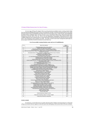 14 principles of poojya appaji, by Dr. Harish S B | PDF | Education industry | Industries