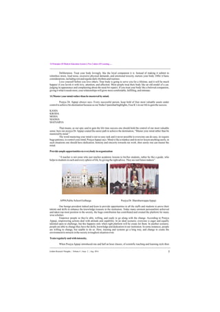 14 principles of poojya appaji, by Dr. Harish S B | PDF | Education ...