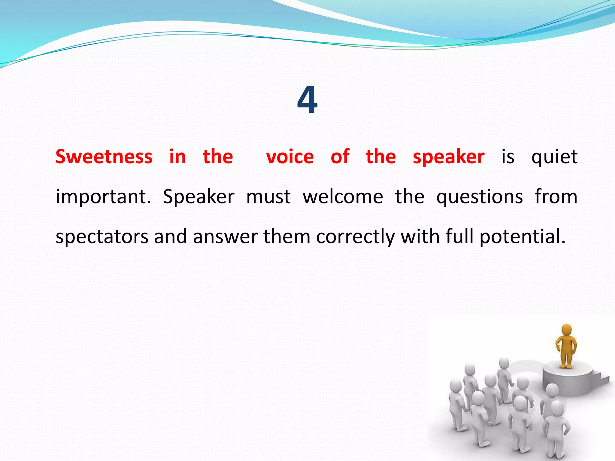 14 principles of speaker and listener | PPT