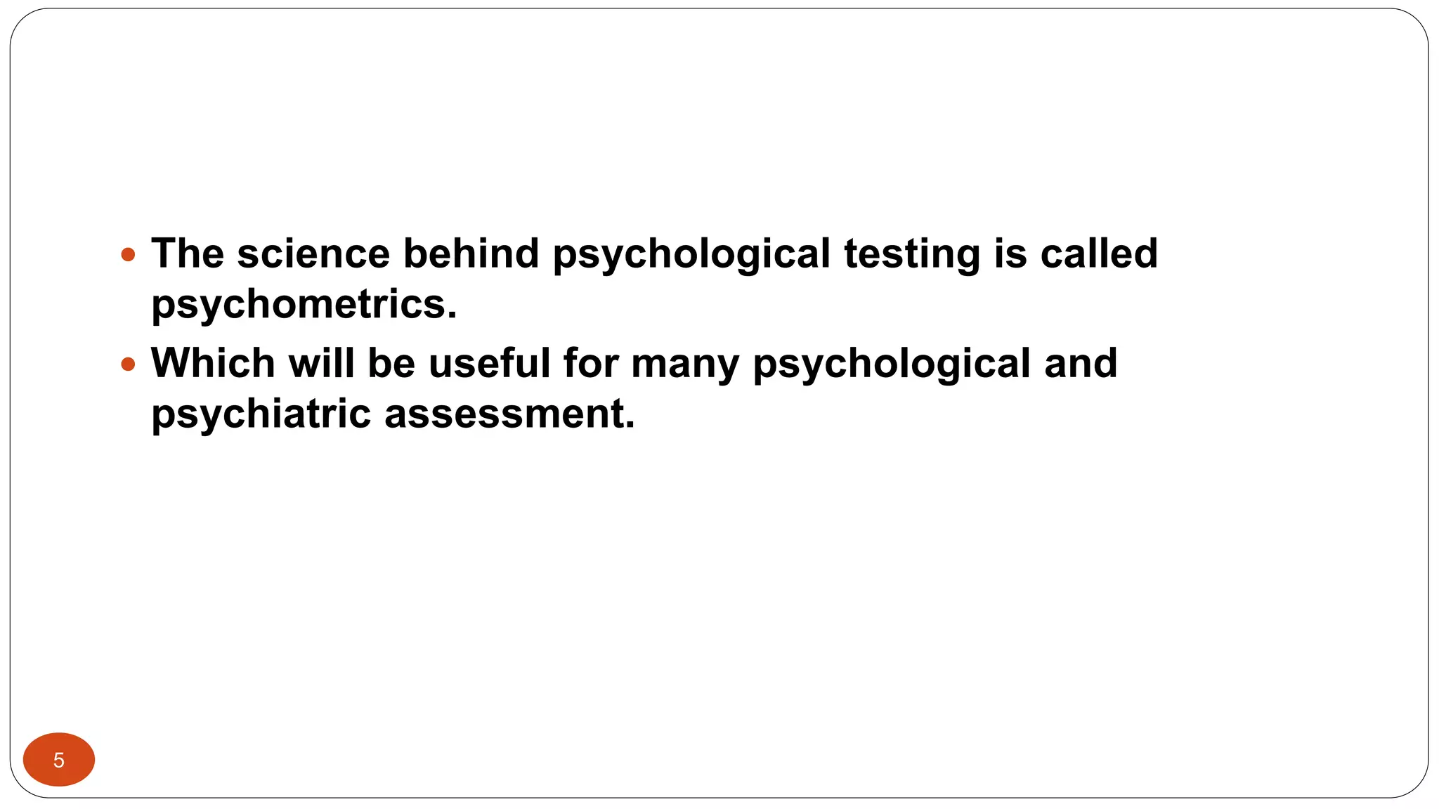 psychometrics | PPT
